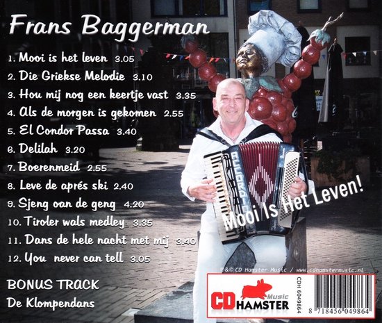 Frans Baggerman - Mooi Is Het Leven! (CD), Frans Baggerman | Muziek | bol