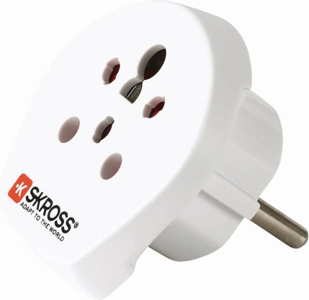 Skross SKR1500217E Travel Adapter India / Israel / Denmark To Europe ...