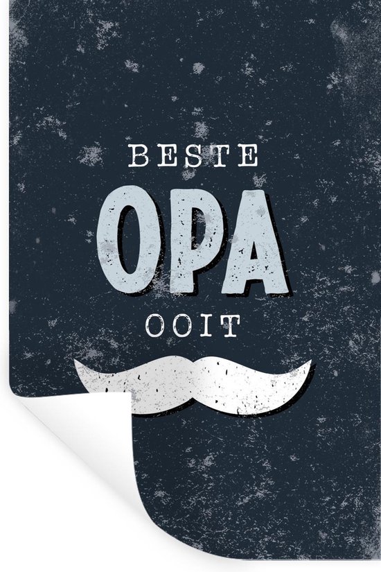 Muurstickers - Sticker Folie - Kado man - Vaderdag - Quote - Beste opa ...