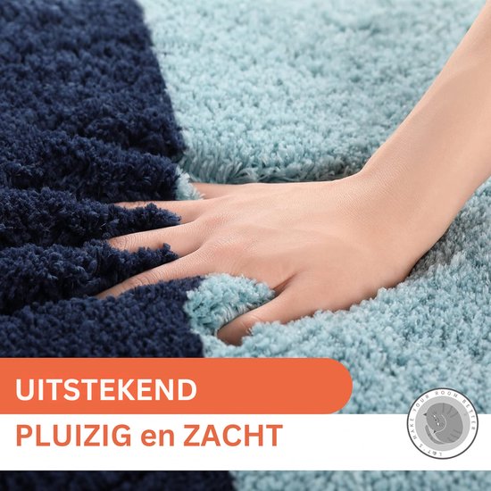Extra dikke badmat - Antislip - Microvezel - Badmat - Ruige badmat ...