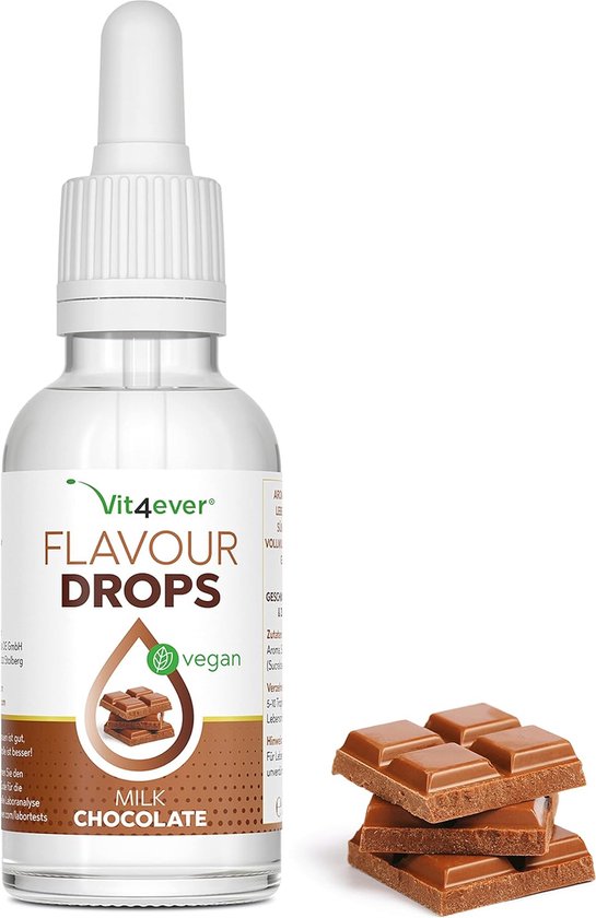 Smaakdruppels 50 ml - Smaak: Melk Chocolade - Flavour drops ...