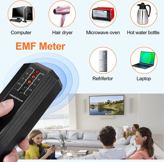 EMF Meter | K2 Meter | Spirit Box | Magnetisch veld tester | Elektrisch ...