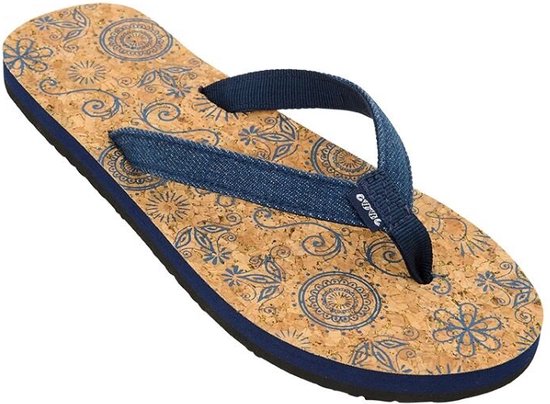 Cool Shoe Corp SUNDAY BOMBAY Damesslippers Beige Maat 37: Elegante ...