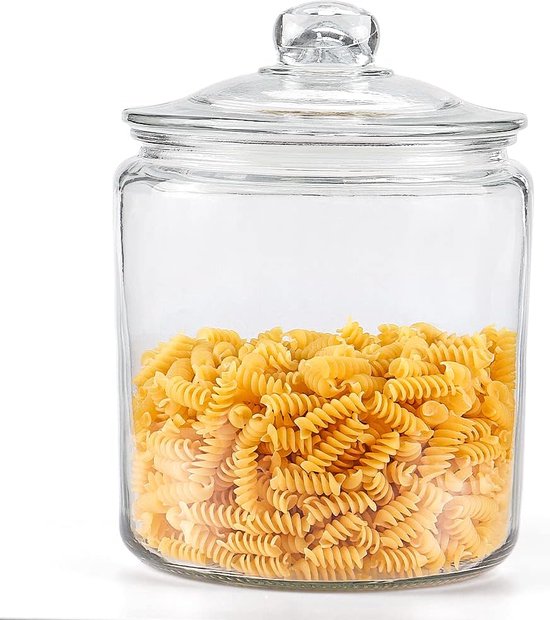 Potten van 4 liter, voorraadpot van 18 x 25 cm, snoep, koekjes, suiker ...