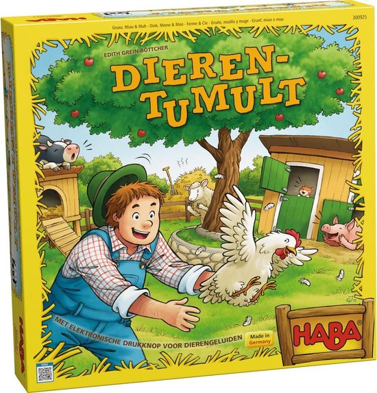 Haba Spel Spel met geluid Dierentumult | Games | bol.com