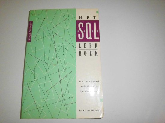 Sql leerboek, Lans | 9789062332014 | Boeken | bol