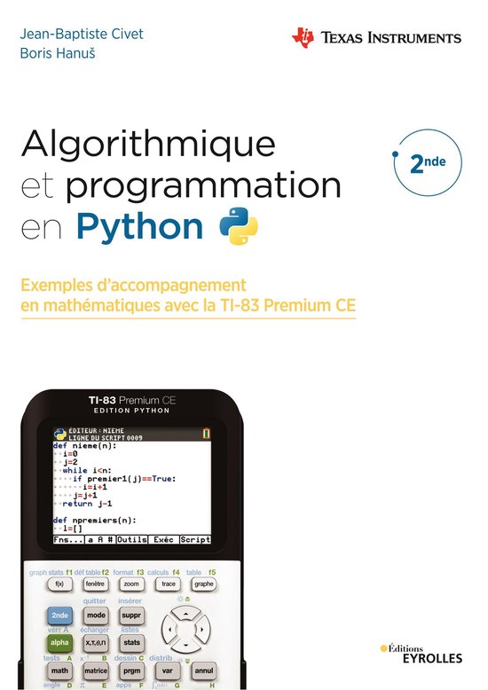 Algorithmique Et Programmation En Python Ebook Jean Baptiste Civet