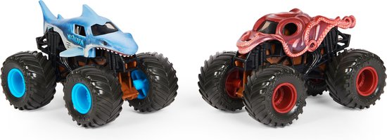 Monster Jam , officiële Megalodon vs. Octon8er van kleur veranderende ...