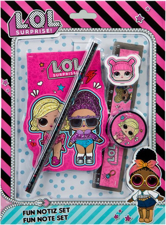 LOL Surprise Fun Schrijfwarenset 5 Delig | bol.com