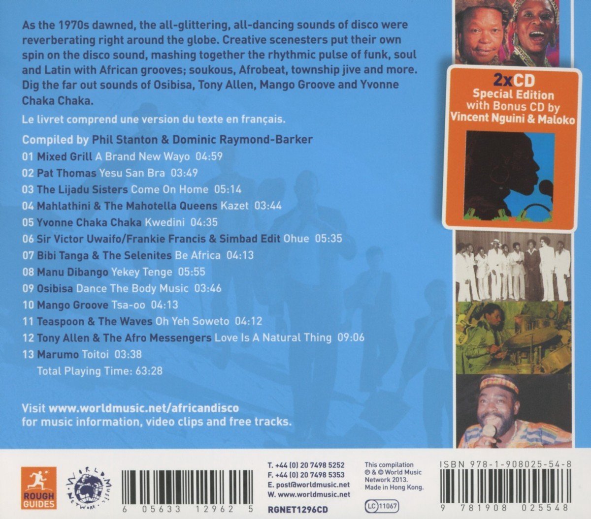 Various Artists - African Disco. The Rough Guide (CD), Vincent Nguini ...