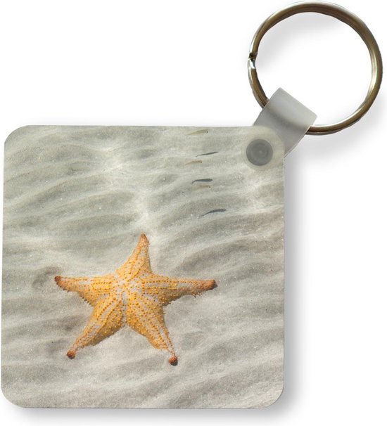 Sleutelhanger - Uitdeelcadeautjes - Zeester - Zee - Strand - Plastic | bol