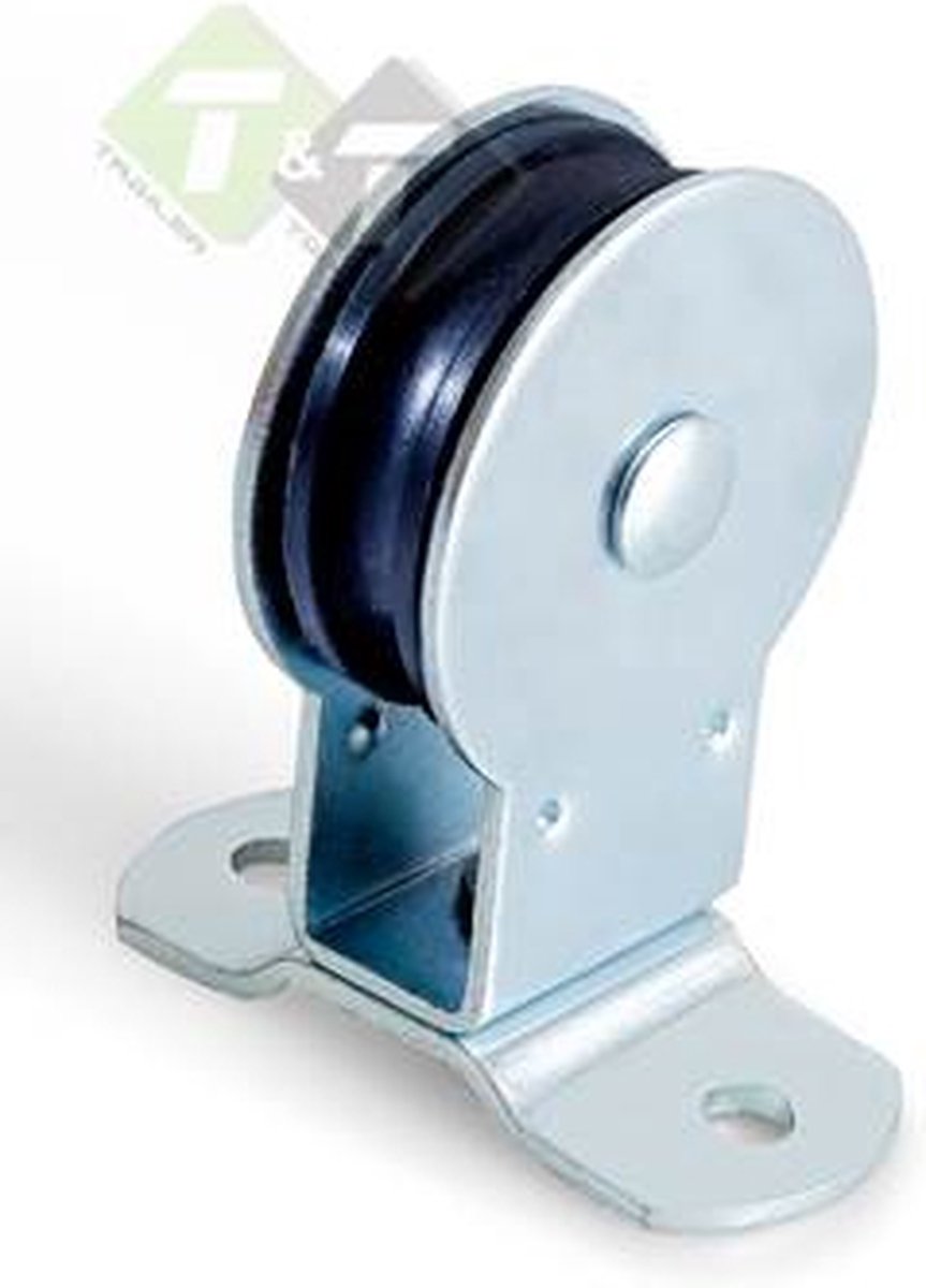 Staande Katrol 50mm Nylon Verzinkt | bol