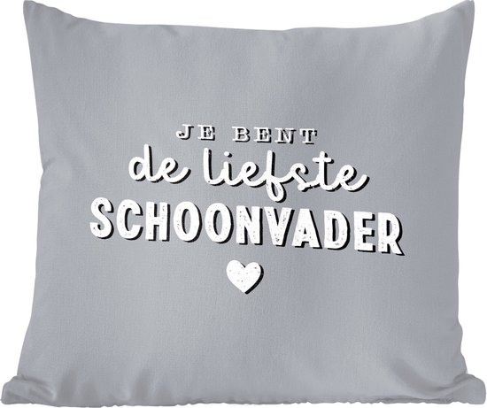 Sierkussens - Kussentjes Woonkamer - 50x50 cm - Spreuken - Vaderdag ...