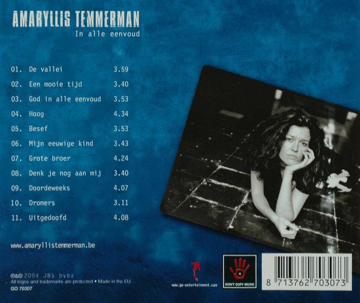 Amaryllis Temmerman - In Alle Eenvoud (CD), Amaryllis Temmerman | CD ...