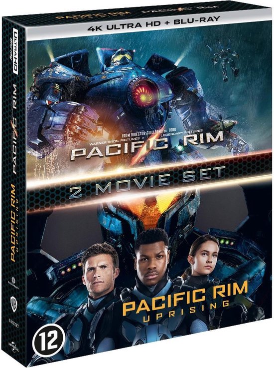 Pacific Rim + Pacific Rim 2 - Uprising (4K Ultra HD Blu-ray), Charlie ...