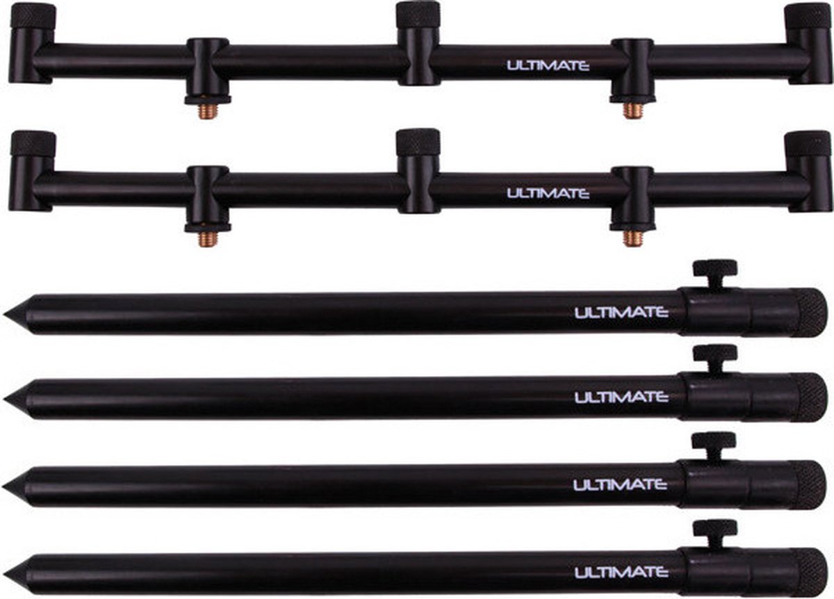 Ultimate Adjustable Goalpost Kit Black | Banksticks | bol.com