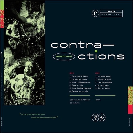 Contractions - Demain Est Annule (LP), Contractions | LP (album ...