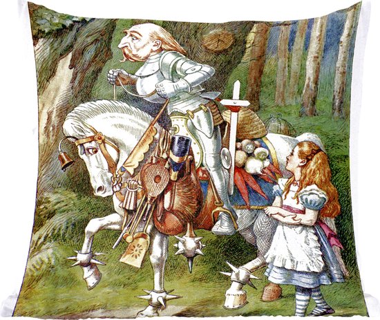 Vintage tekening Alice en de witte ridder | bol.com