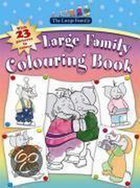 Large Family Colouring Book, Jill Murphy | 9781406320183 | Boeken | bol.com
