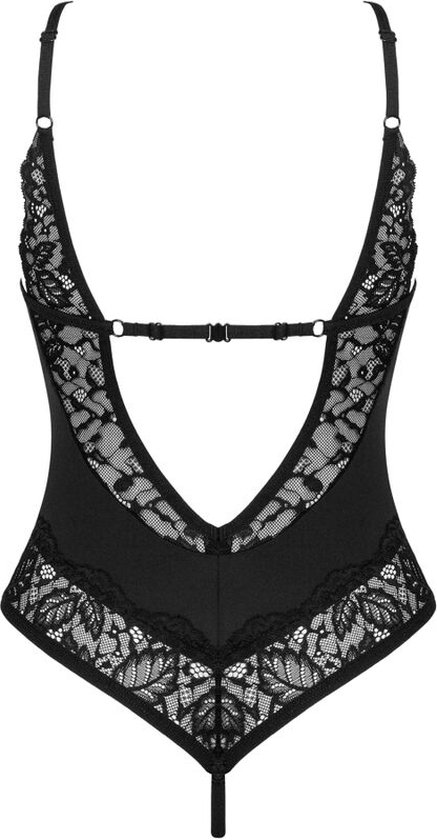 Obsessive Teddies Obsessive Bellastia Crotchless Teddy M L