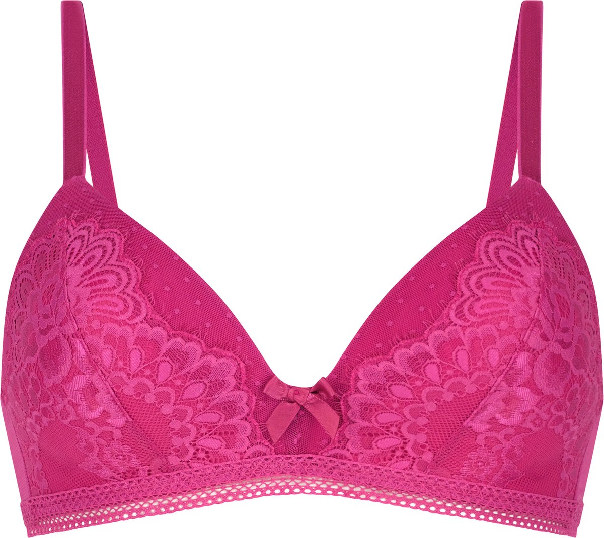 Hunkemöller Voorgevormde bh zonder beugel Bessie Roze B75 | bol.com