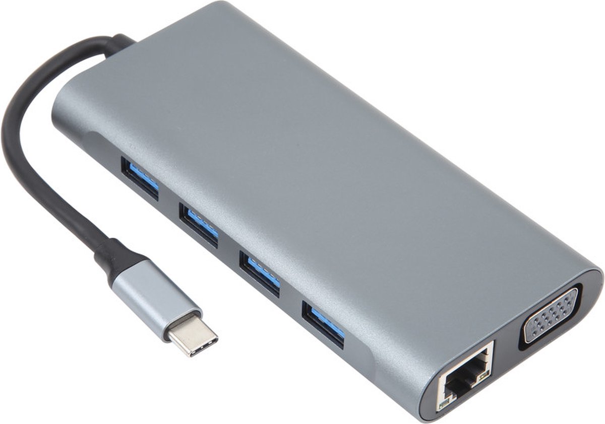 Provium - USB C Hub - USB C Docking Station - USB C Dock - USB splitter ...