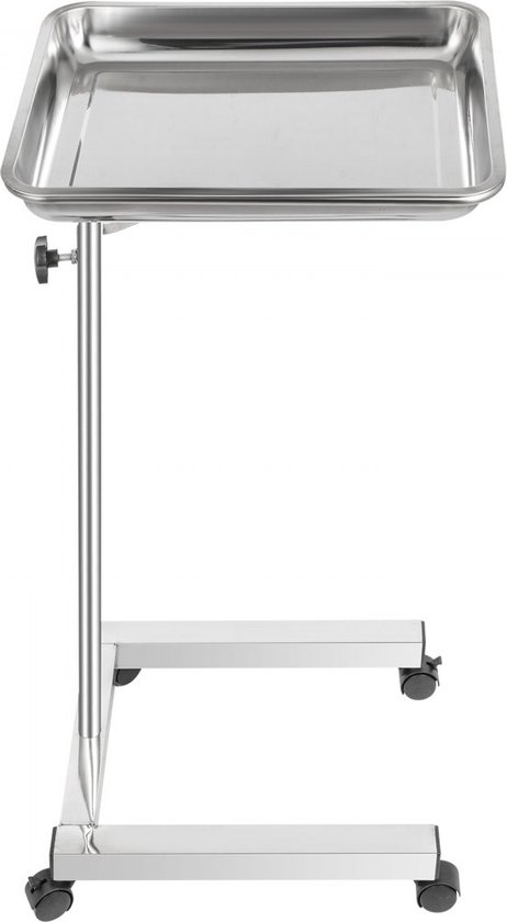 RVS Medische Kar, 82-130 cm Medische Rolwagen, 10 kg Medische ...