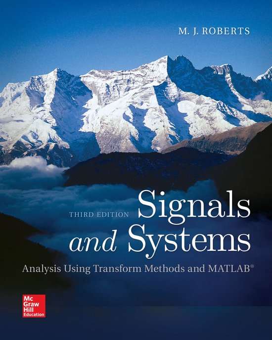 Signals and Systems: Analysis Using Transform Methods & MATLAB | 9780078028120 | M.J.... | bol