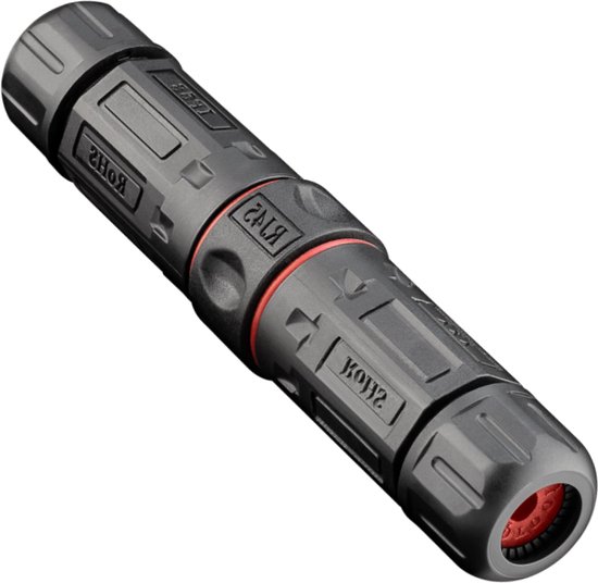 CAT6 RJ45 koppelstuk voor buiten, stof- en waterdicht - Kabelverbinder ...