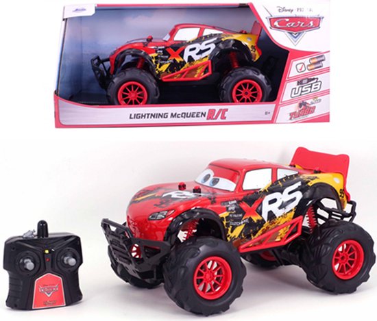 Jada Toys - Disney - RC Lightning McQueen - Offroad - Bestuurbare auto ...