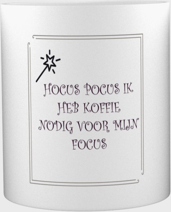 Akyol® Leuke magie mok Mok met opdruk | koffie | Koffieliefhebbers | Koffie mok met... | bol