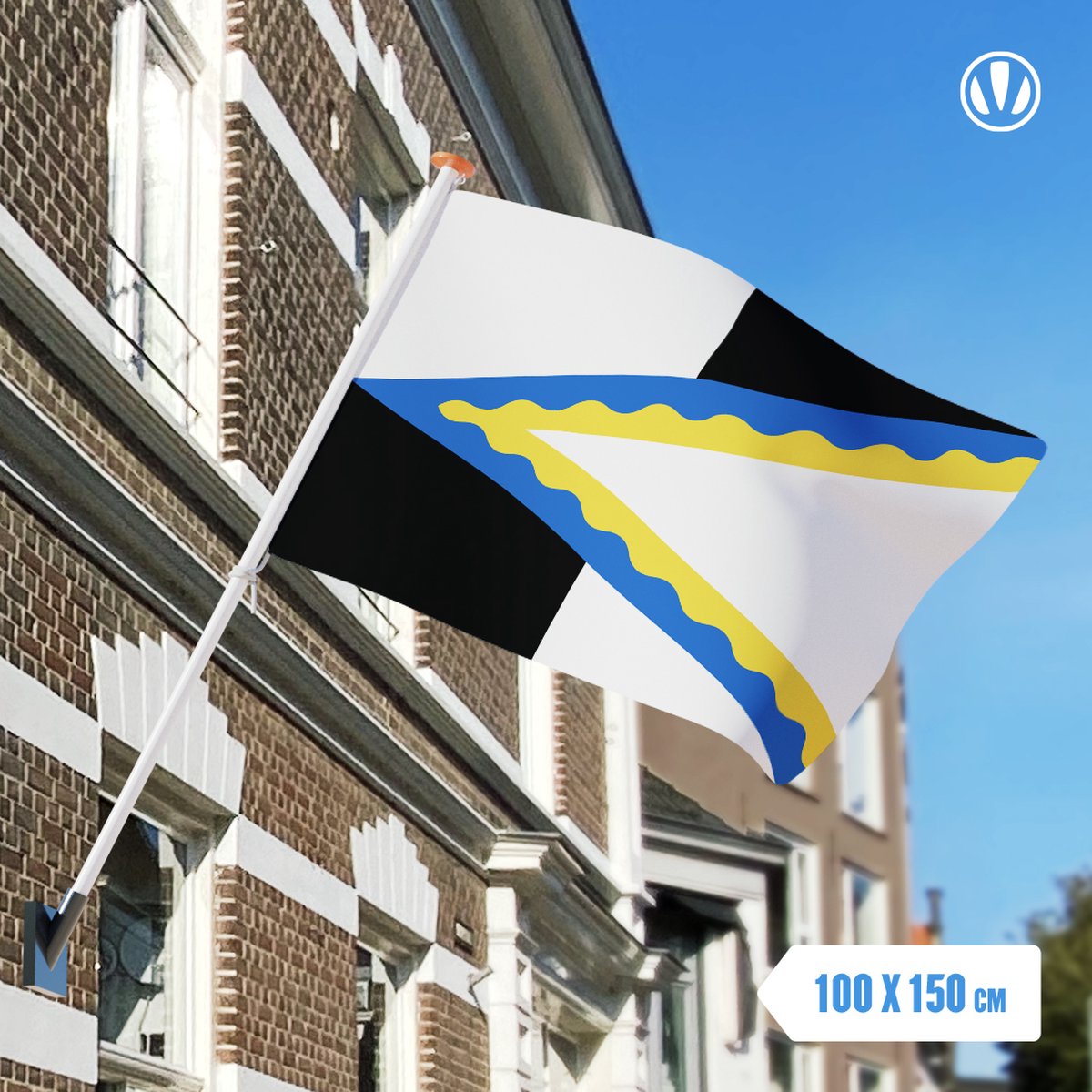 Vlag Westervoort 100x150cm | bol.com
