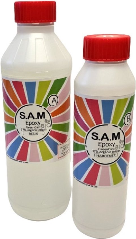 GreenCast Epoxy Set - 37% biologisch - 1,42 kg. Set | bol