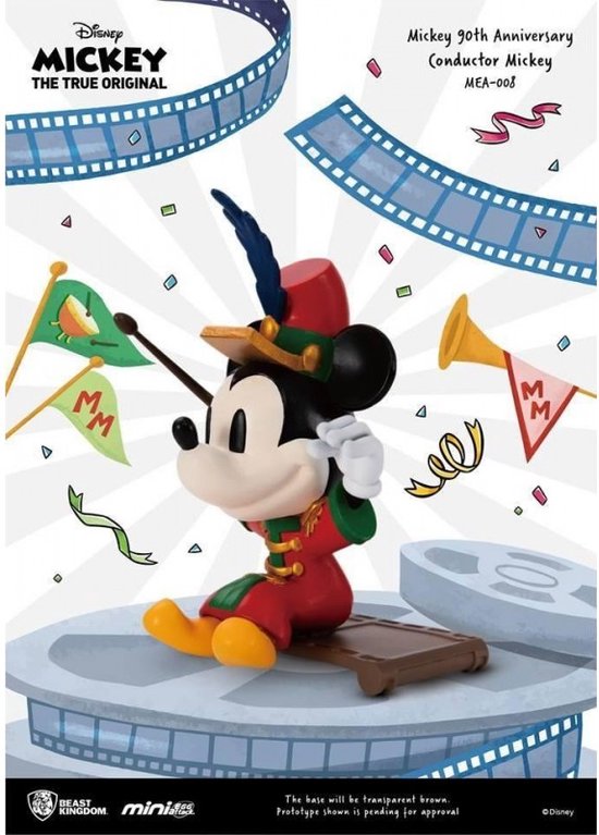DISNEY MICKEY - Figurine Mini Egg Attack - Conductor Mickey - 9cm | bol