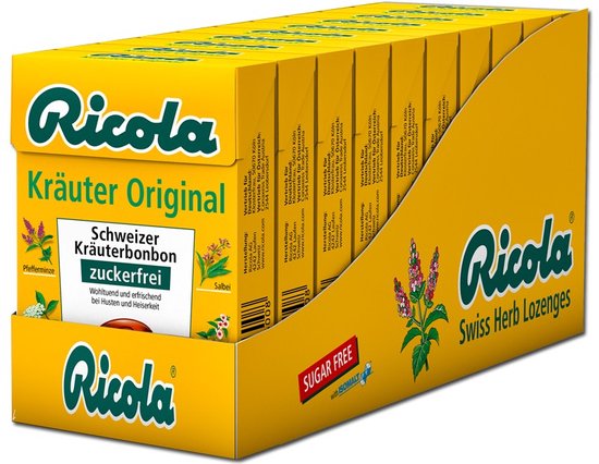 Ricola Original 10 stuks | bol.com