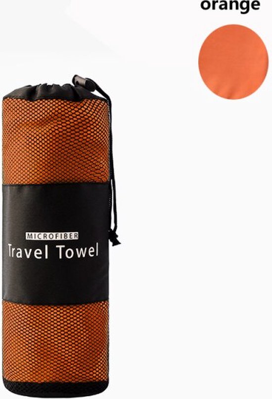 Fitness Handdoek - Klein: 40x80 cm - Oranje - Sneldrogend - Microvezel ...