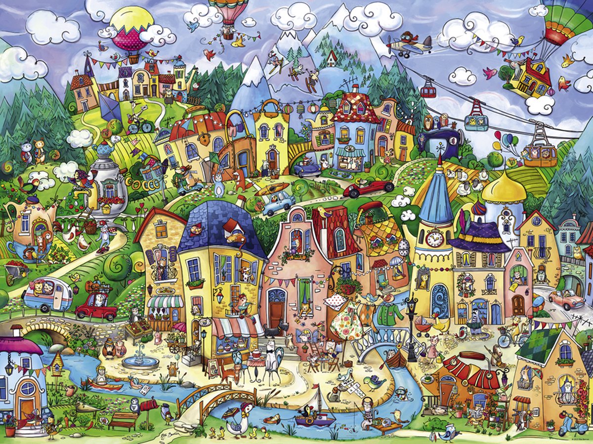 Heye Puzzle 29744 puzzel Legpuzzel 1500 stuk(s) Kunst | bol.com