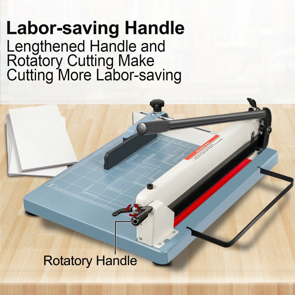 12 "A4 400 feuilles coupe-papier industriel opération sans effort ...