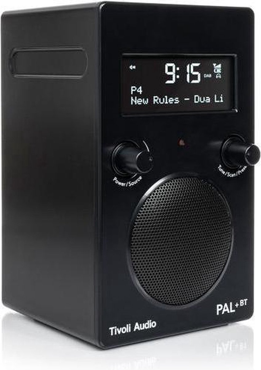 Tivoli Audio - PAL+Bluetooth - Draagbare DAB+ radio - Zwart | bol.com