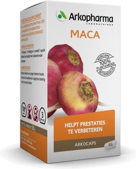 Arkopharma Arkocaps Maca - 45 capsules - Voedingssupplement | bol.com