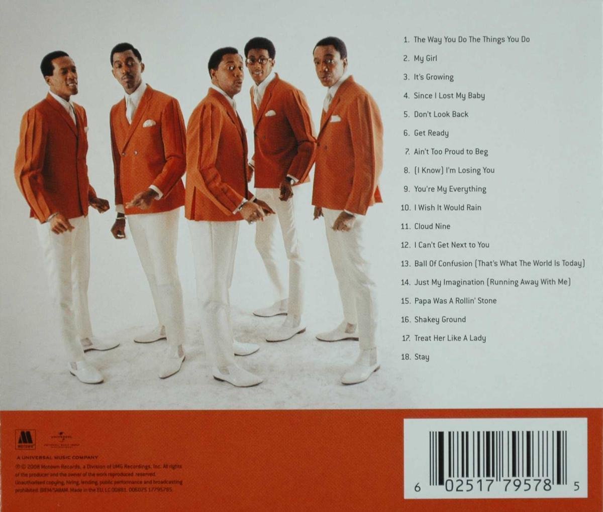 The Definitive Collection, Temptations | CD (album) | Muziek | bol.com