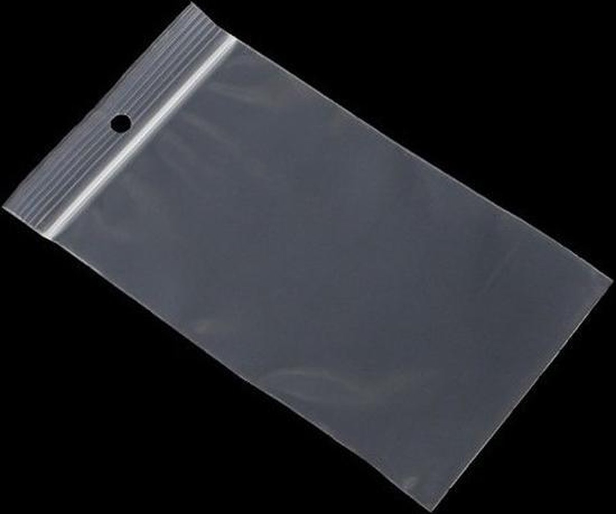 300x Gripzakjes/verpakkingszakjes 80 x 120 mm/8 x 12 cm - Luchtdichte ...