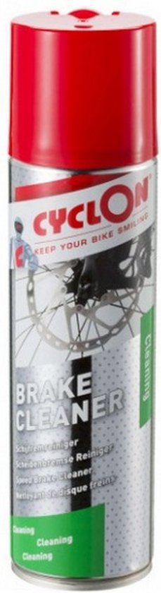 remreiniger Brake Cleaner Spray 250 ml zilver/rood | bol.com