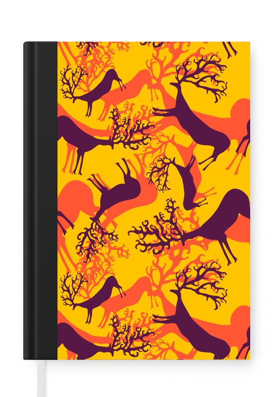 Carnet - Carnet d'écriture - Motifs - Cerf - Couleurs - Carnet - Format ...