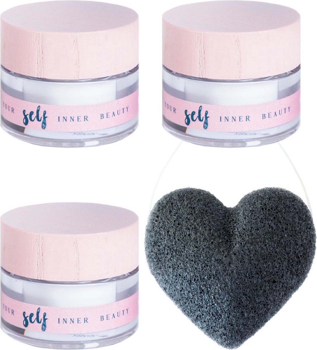 Natural SELF - Anti Acne mini kit - natuurlijk - vegan - gemengde huid ...