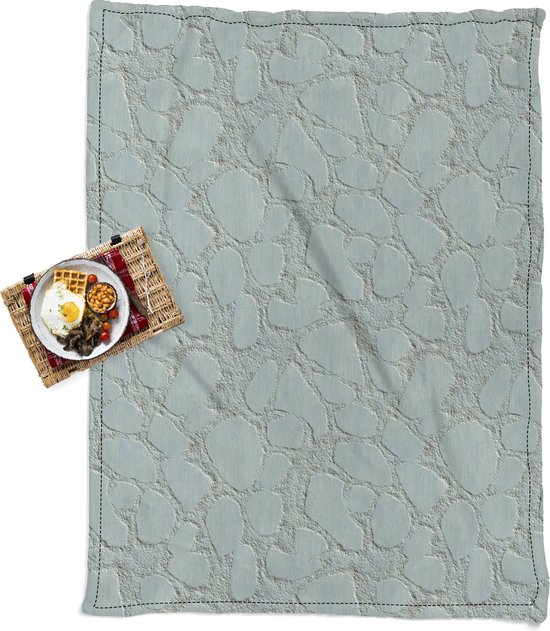 Waterdicht Picknickkleed - Geschikt als Strandlaken / Strandmat - Gips ...