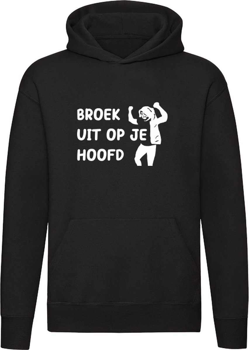 Broek uit op je hoofd Hoodie | festival | foute party | Sweater ...