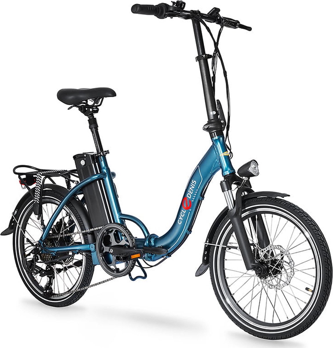 Elektrische vouwfiets, Fold 20 Disc, 7sp, schijfremmen, zwart | bol.com
