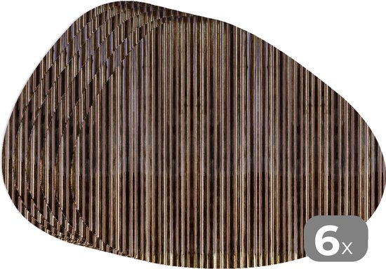 Placemat organisch - Placemats organic - Onderleggers - Roest print ...