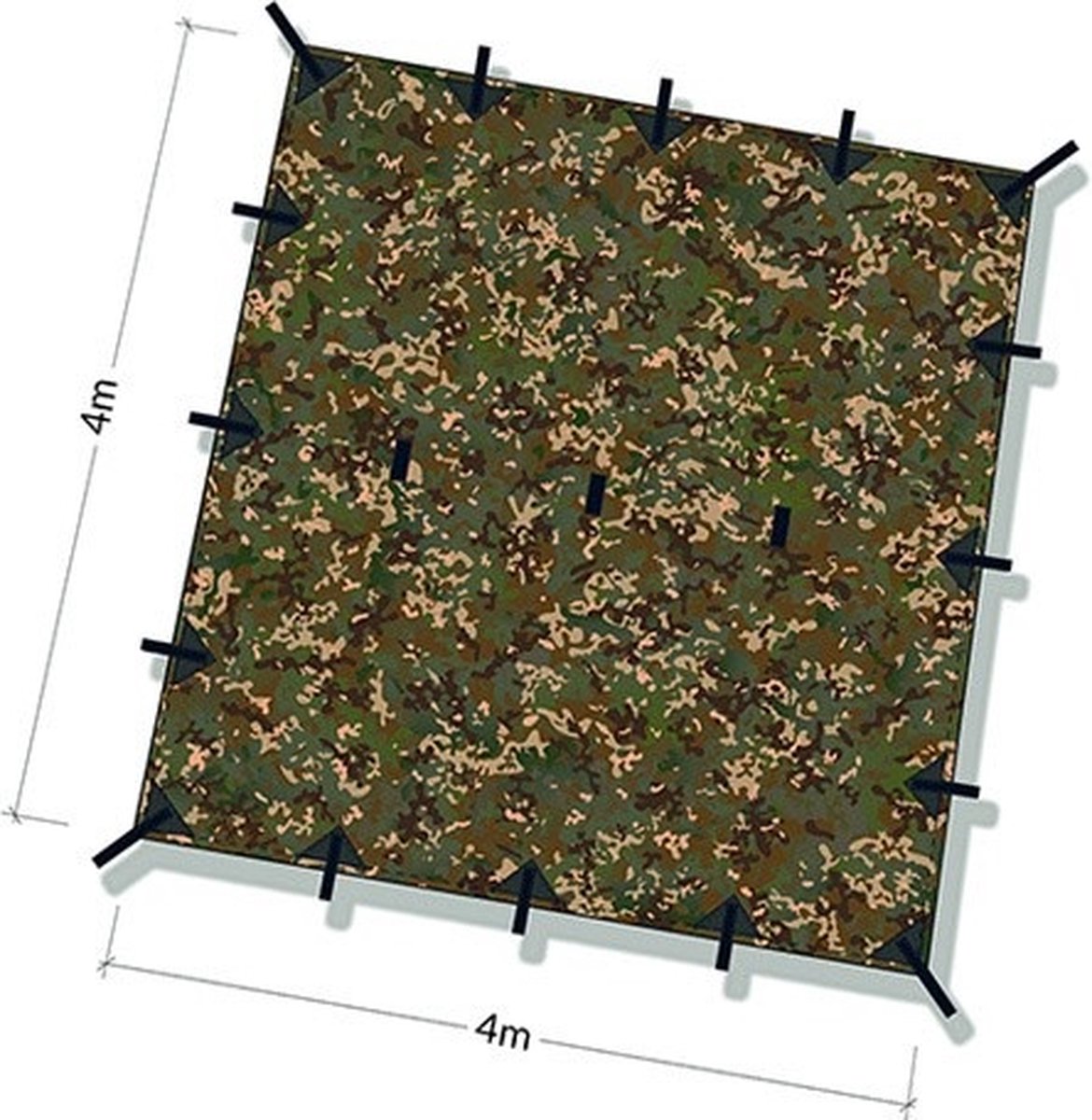 Tarp 4x4 – Multicam | bol.com